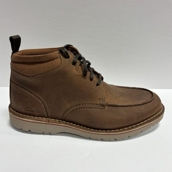 Clarks | Shoes | Clarks Mens Eastridge Brown Chukka Boots Size 9 M ...